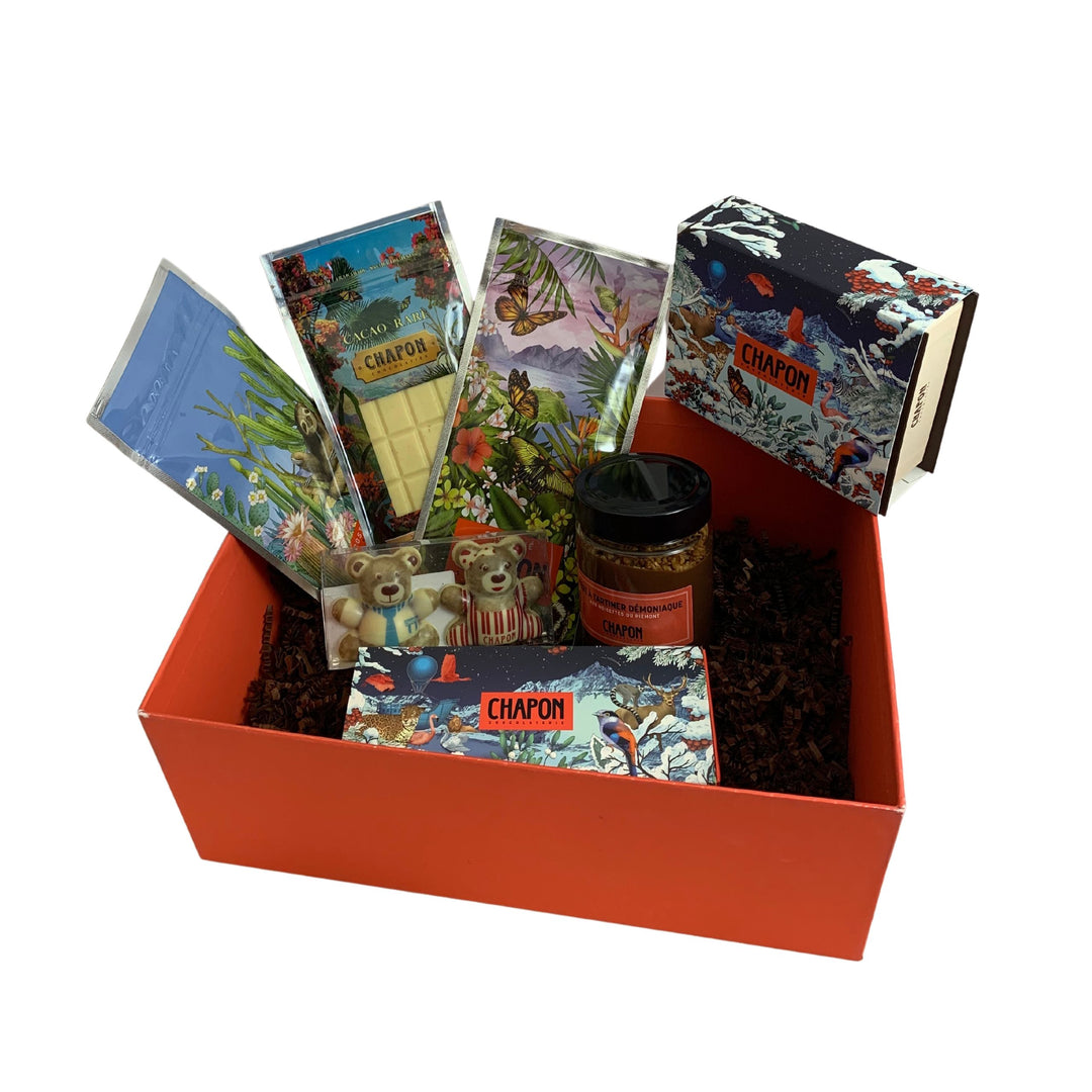 Coffret personnalisé CHAPON – Chocolaterie Chapon